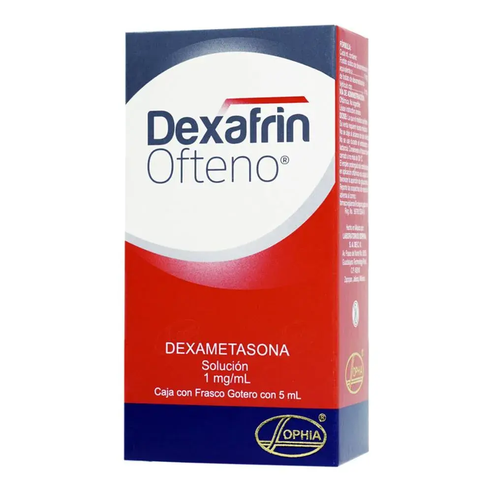 DEXAFRIN 1MG GOTAS OFTALMICAS 5ML | Farmacias MV